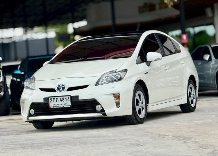 2012 TOYOTA PRIUS 1.8 TOP OPTION เซอร์วิสศูนย์ตลอด แบตHybrid เปลี่ยน ...
