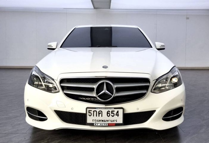 BENZ E200 AVANTGARDE (W212) FACELIFT สีขาว ปี 2014 - Kaidee Auto