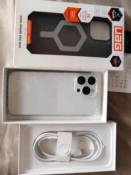 iPhone 16 Pro Max 256GB White Titanium ศูนย์ไทย ใหม่ครบกล่อง - Kaidee