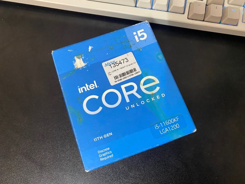 Cpu core i5 11600KF กล่องครบ ประกัน2ปี - Kaidee
