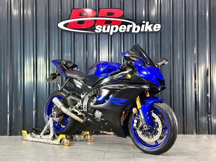 R6 สีน้ำเงิน ปี21 วิ่ง 6,000 โล แท้ๆ รถมือเดียว สภาพกริ๊บๆ พร้อมลั่นหล่อๆเลยครับ - Kaidee