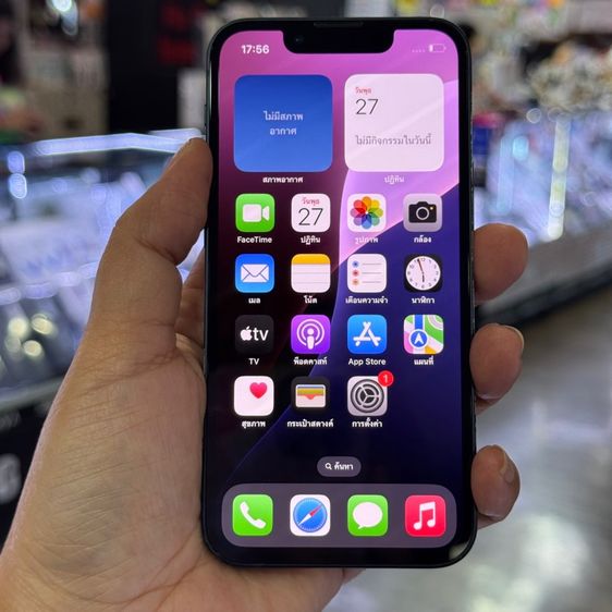 iPhone13 mini 128GB สีดำ เครื่องศูนย์ โมเดลTH 🔥🔥 - Kaidee