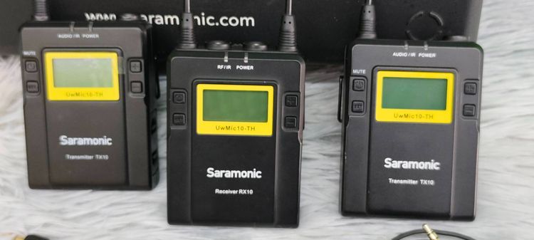 ชุดไมค์ไร้สาย Saramonic UwMic10-TH (2 Transmitter + 1 Receiver) พร้อม ...