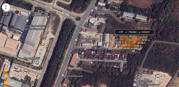 ขายด่วนที่ดินพร้อมบ้าน 2ไร่25 ตรว. ที่มาบตาพุด - 370993494 - Kaidee