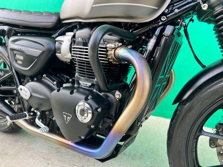 Triumph Street twin900 สีเทา ปี2021 วิ่ง 6,000โล - 370994619 - Kaidee