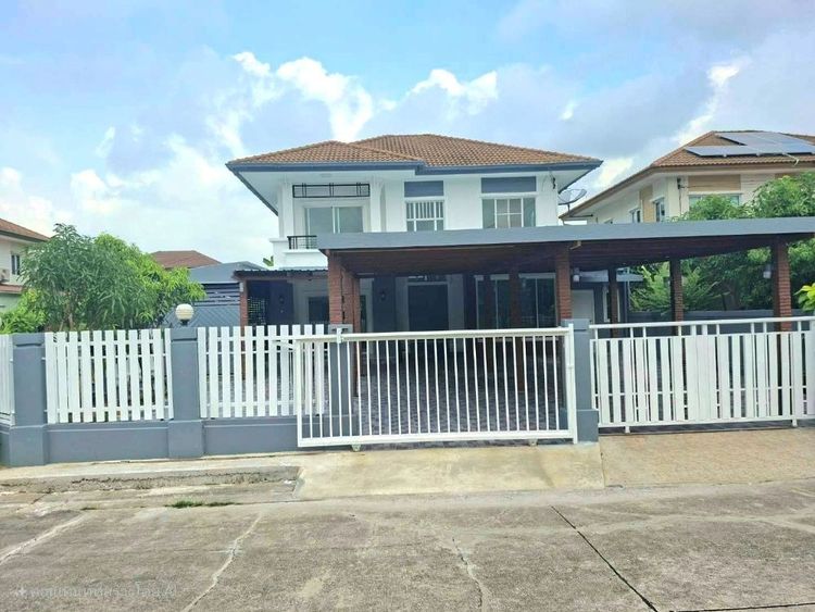 ขายบ้านเดี่ยว 2 ชั้น ม.พฤกษาวิลเลจ 10 พระราม 5 - บางใหญ่ 71.9 ตร.ว มือสองตกแต่งใหม่ ใกล้เซ็นทรัล ...