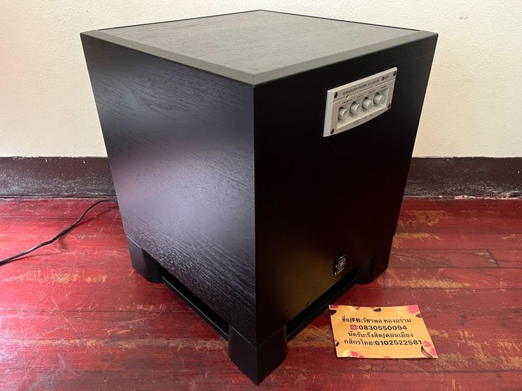 Yamaha Subwoofer YST-315 ลายไม้ดำ ดอก10นิ้ว ยิงลงพื้น เสียงดีครับ สภาพ ...