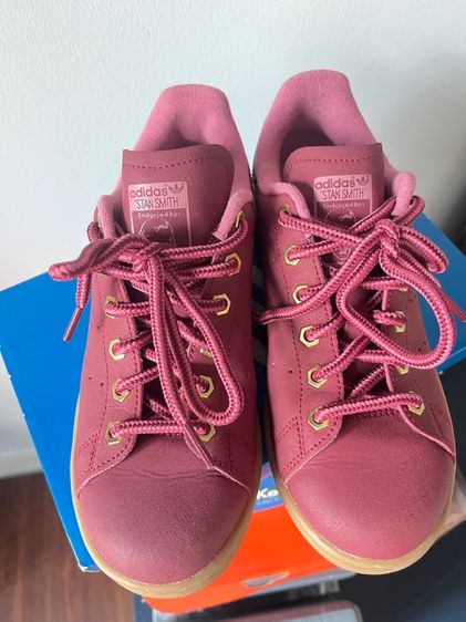 Adidas Stan Smith สีชมพูเข้ม (Rare Color) — มือสอง สภาพใหม่มาก - Kaidee