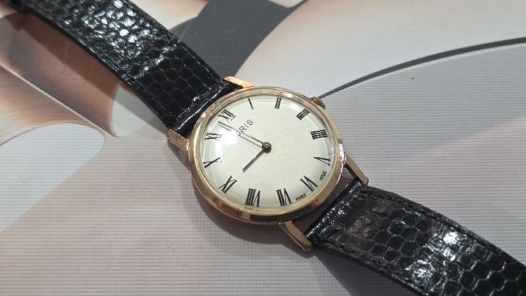 Oris 14k gp. swiss made ไขลาน - 371033437 - Kaidee