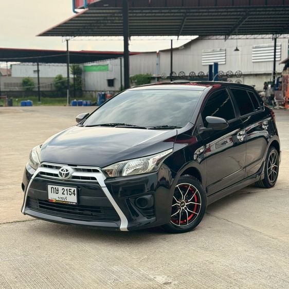 🚗Toyota Yaris 1.2 E CVT ออโต้ ปี 13 จด 14 สีดำ🎉 - 371053050 - Kaidee Auto