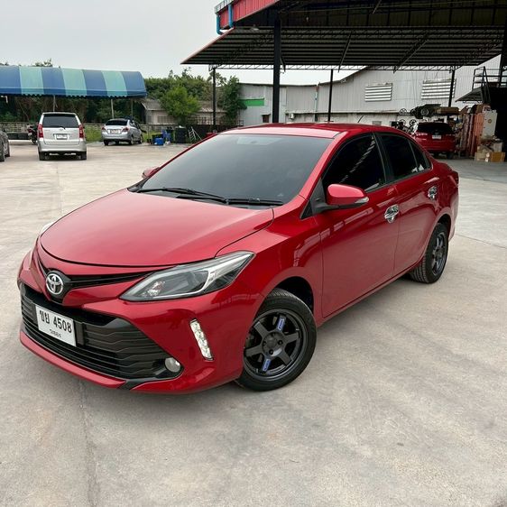 🎀TOYOTA Vios 1.5 S CVT ออโต้ ปี 17 สีแดง ️ - Kaidee Auto