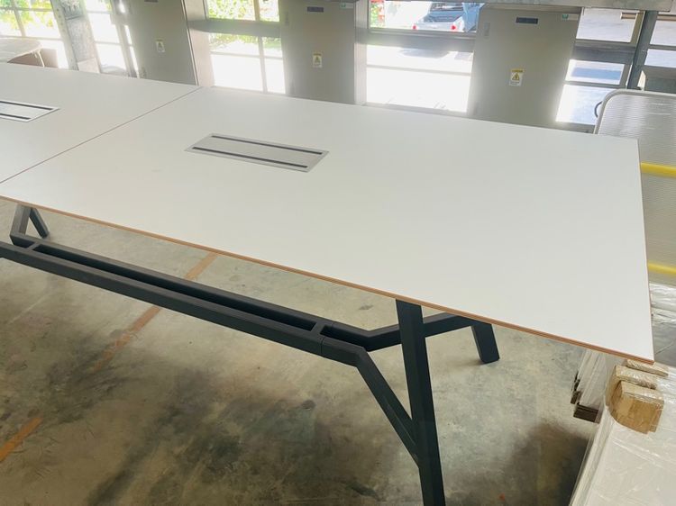 Modern High Bench Table with metal frame - 371089166 - Kaidee