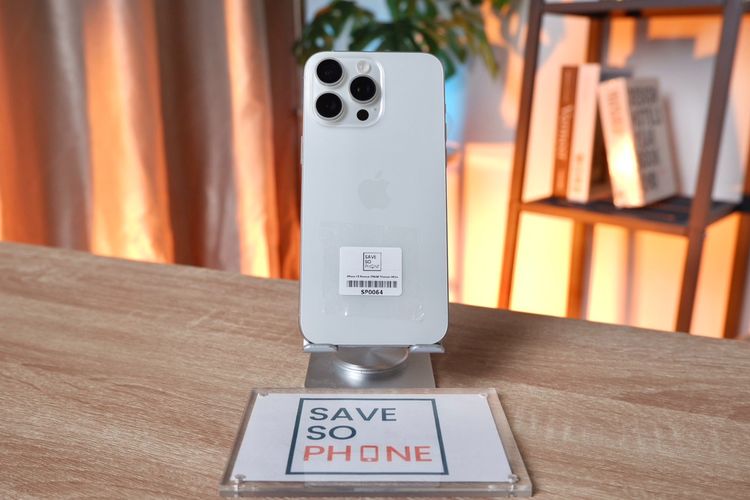 iPhone 15 Promax 256GB สี Titanium White เครื่องสวย ราคาเพียง 26,900 ...