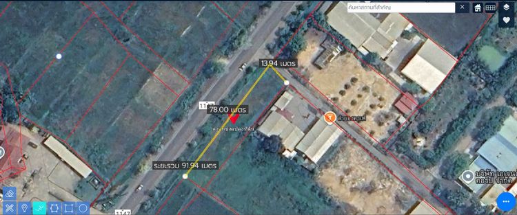 ขายที่ดินเปล่า 200 ตารางวา – หน้ากว้าง 70 เมตร ติดถนนสาย 1147 อำเภอบ้านธิ จังหวัดลำพูน ...